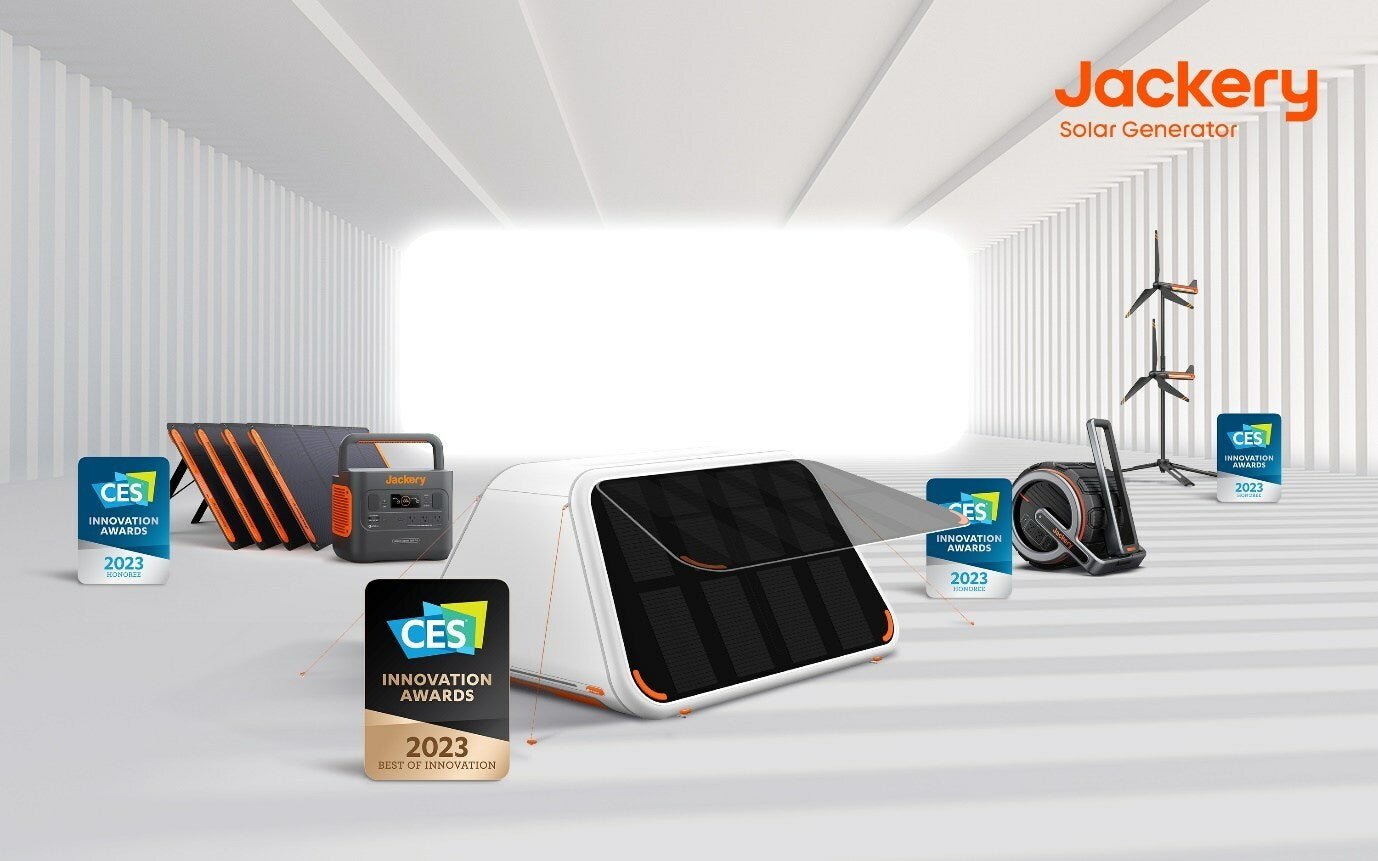 Jackery Bags Four CES 2023 Innovation Awards for its Innovative ...