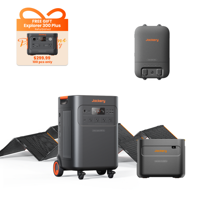 Jackery Solar Generator 5000 Plus | Essential Home Backup Power