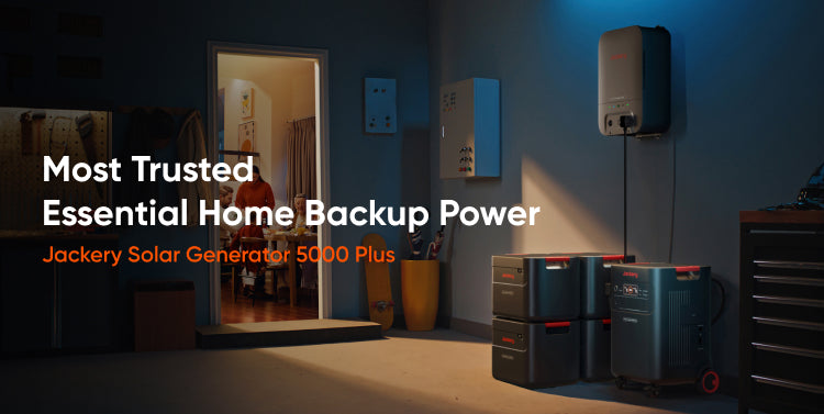 Jackery Solar Generator 5000 Plus | Essential Home Backup