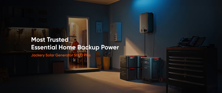 Jackery Solar Generator 5000 Plus | Essential Home Backup