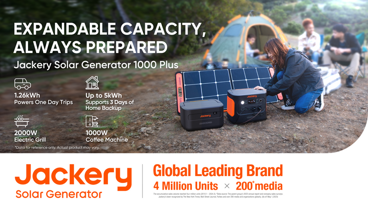 Jackery Explorer 1000 Plus Portable Power Station